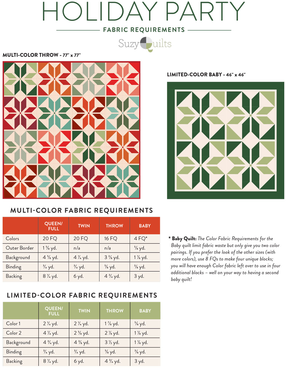 Holiday Party Quilt Mock-Up