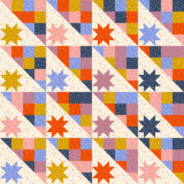 Hodgepodge Quilt Mock-Up