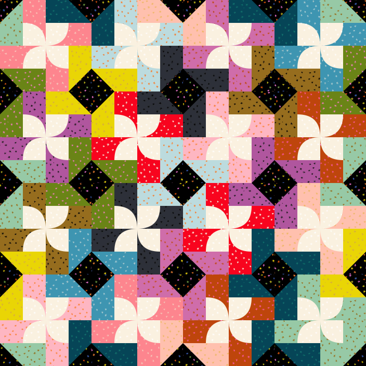 Lake Garden Quilt Mock-Up